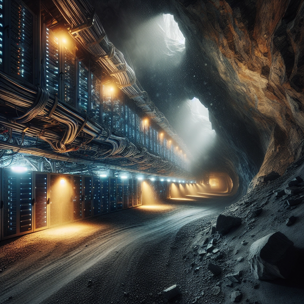 Exploring the World's First Data Center Operated Within an Active Mine