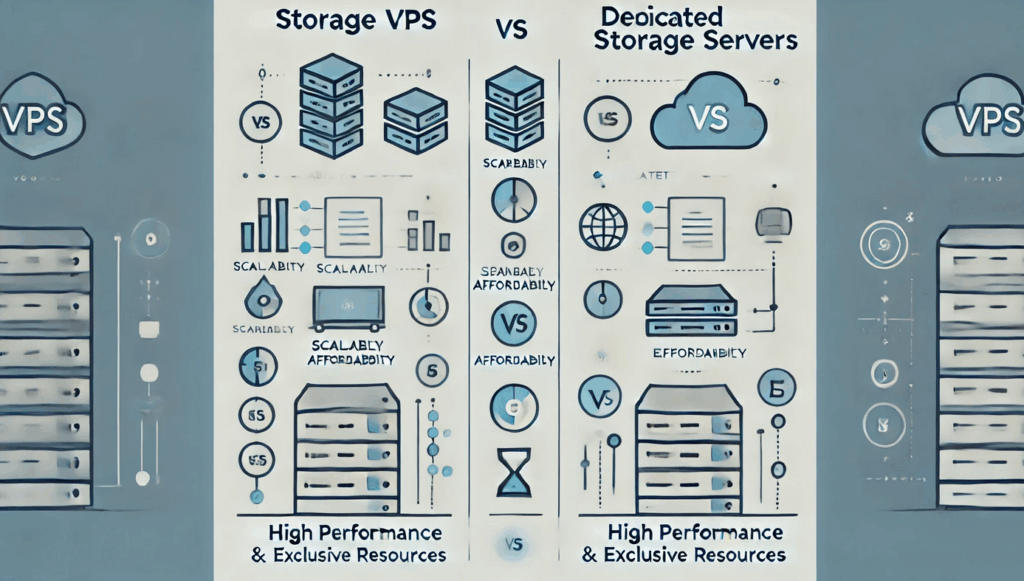 Storage VPS vs. Dedicated Storage Servers: Pros and Cons - DediRock