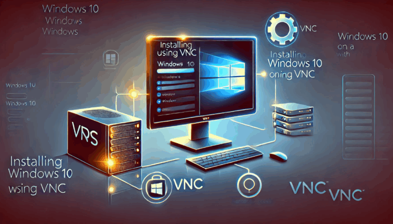 Detailed Guide: Install Windows 10 on a VPS Using VNC - DediRock