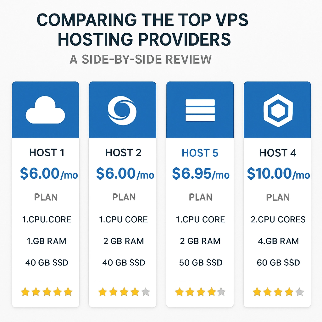 Comparing the Top VPS Hosting Providers: A Side-by-Side Review - DediRock